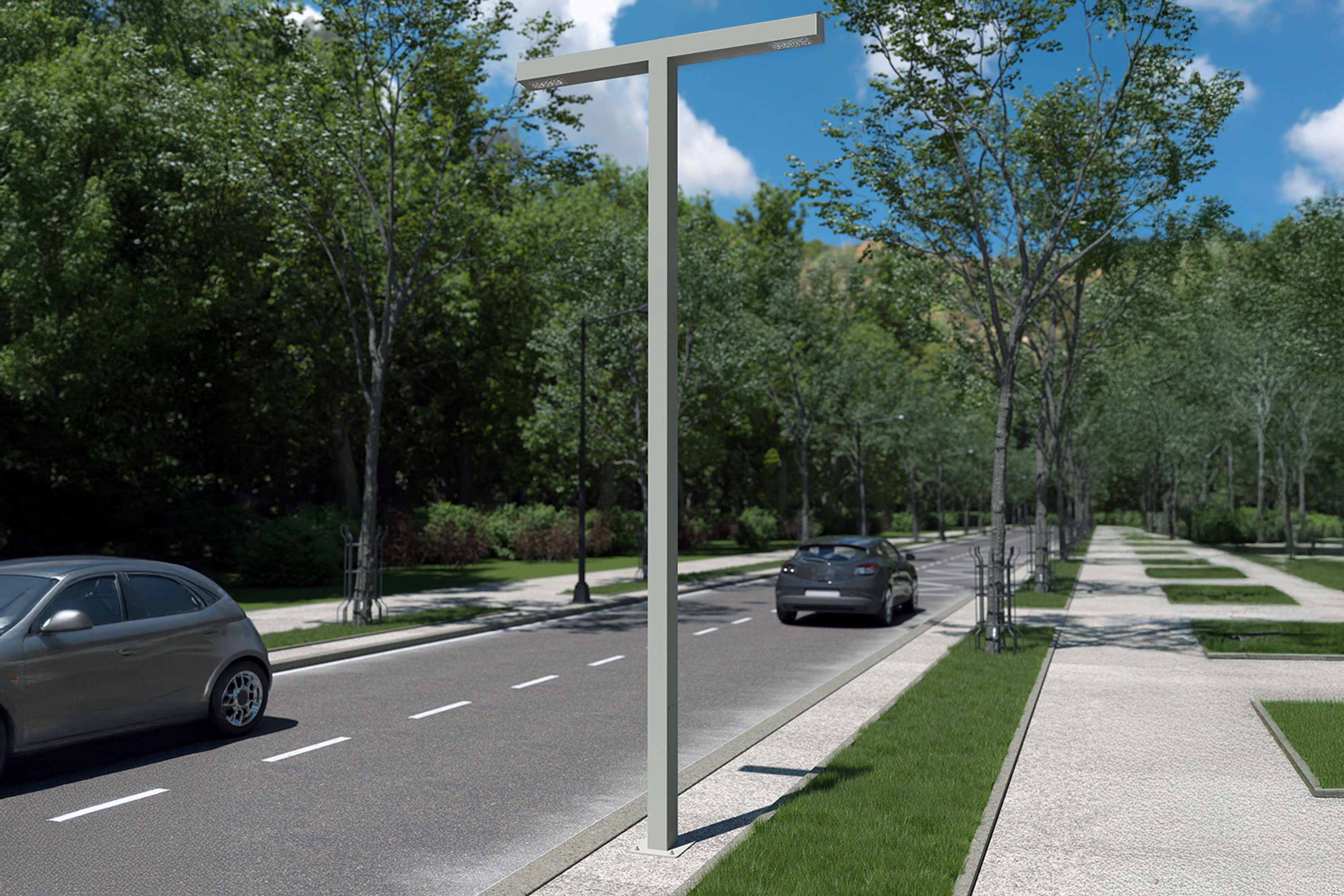 CITY T POLE | EAE Aydınlatma